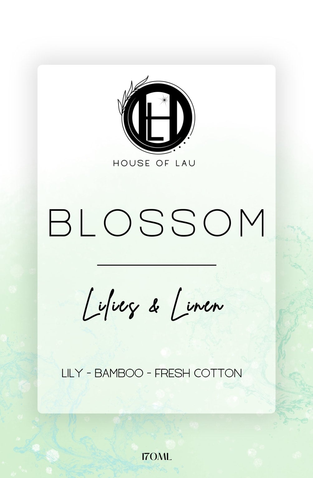 House Of Lau - Blossom Diffusers - Lilies & Linen | House of Lau